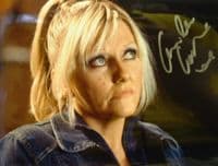 A135 DR WHO - Camille Coduri Signed 10x8 Colour Photo