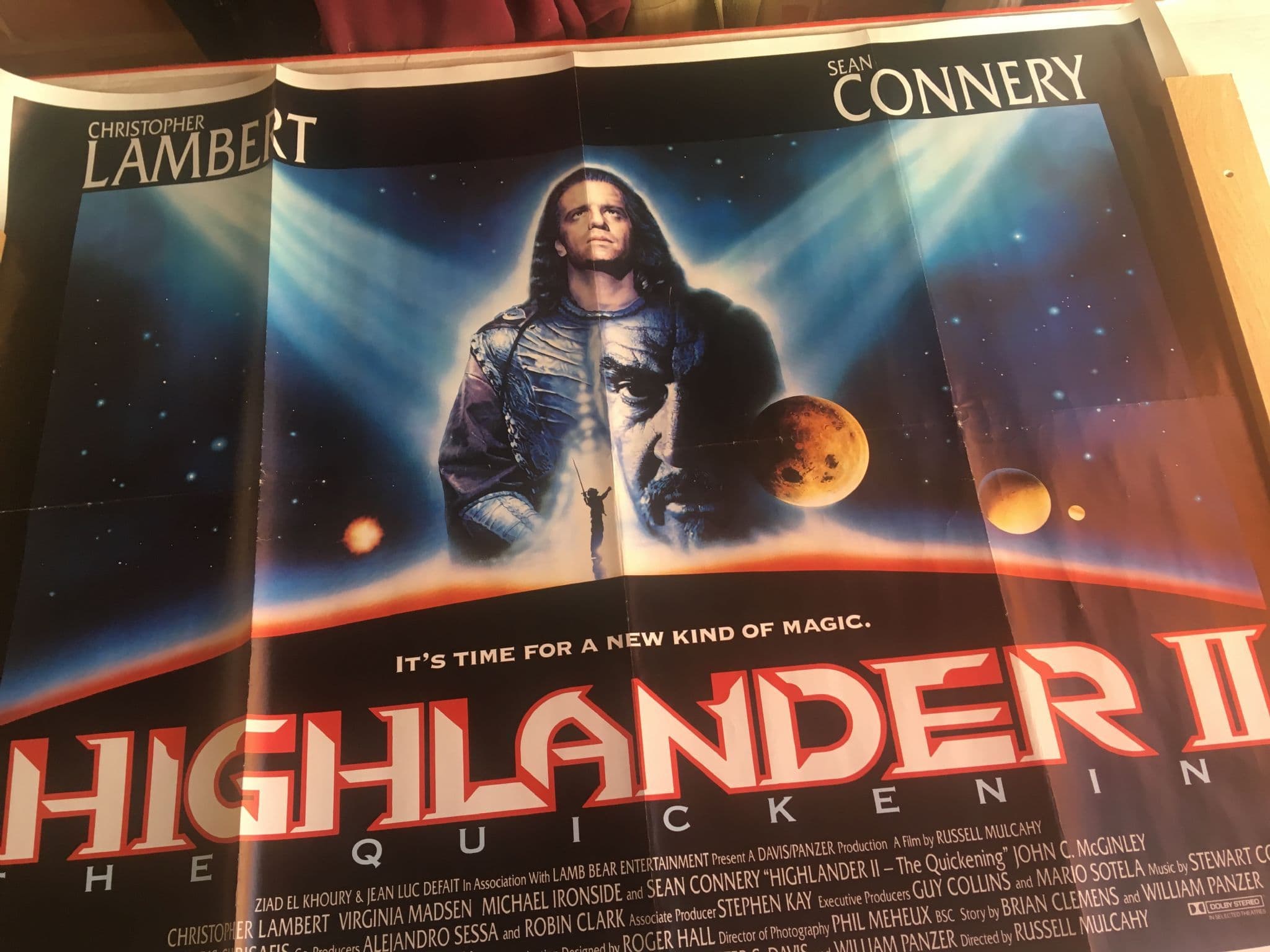 Highlander Movie Poster Film Review: “Highlander: Endgame”