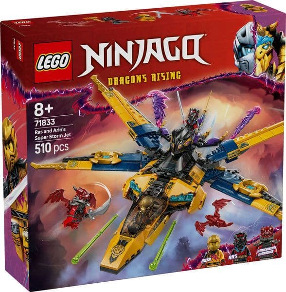 LEGO 71833 Ras and Arin s Super Storm Jet Ninjago