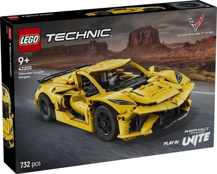LEGO Technic 42205 Chevrolet Corvette Stingray