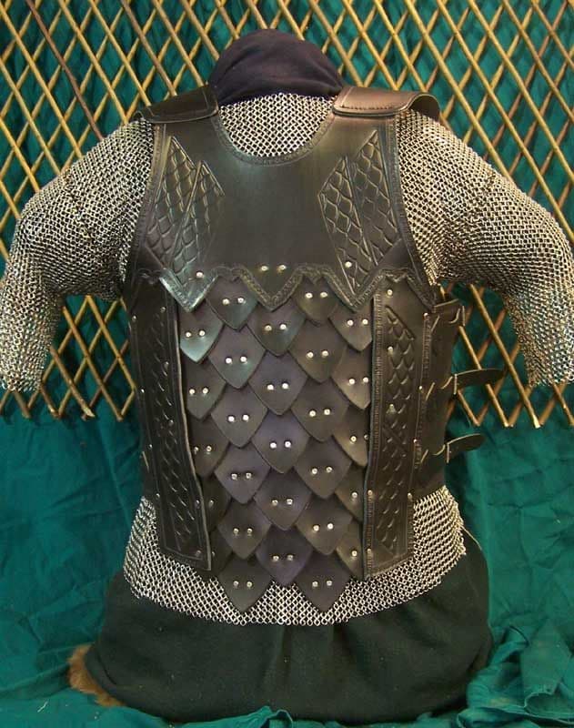 LARP Draconis Leather Armour