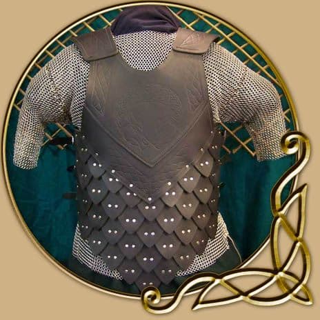 LARP Dragonkin Leather Armour