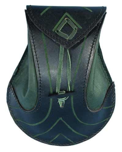 LARP Elven Leather Bag