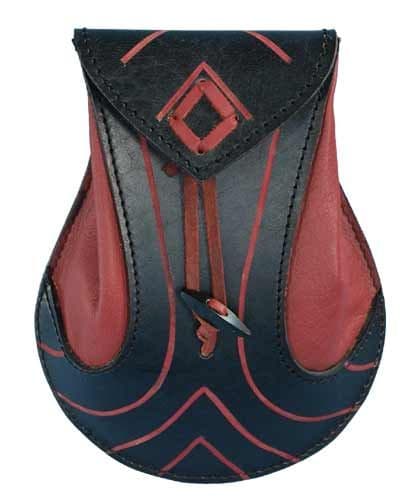 LARP Elven Leather Bag