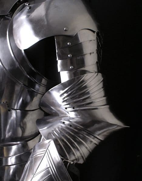 LARP Gothic full plate armour set