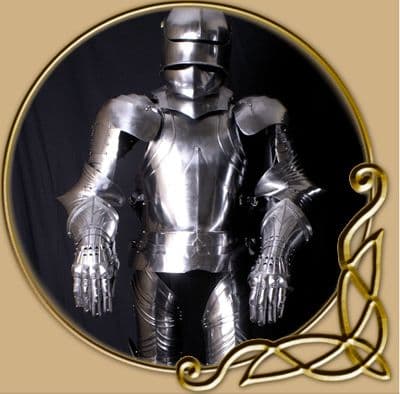 LARP Gothic full plate armour set