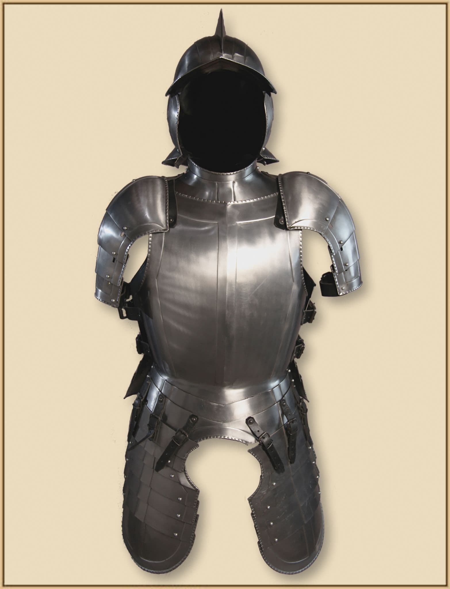 LARP Kaspar complete armour set blank