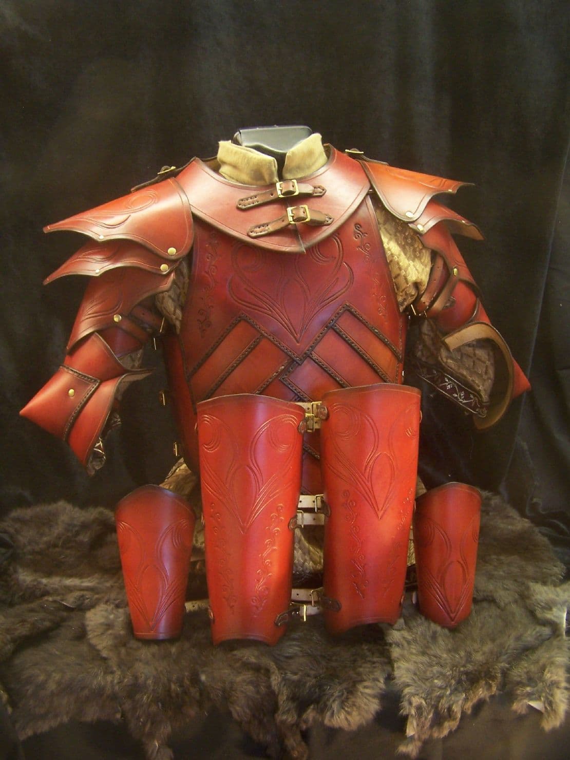 LARP Leather Armour - Eldar Guardian
