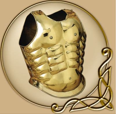 LARP Muscle Armour brass