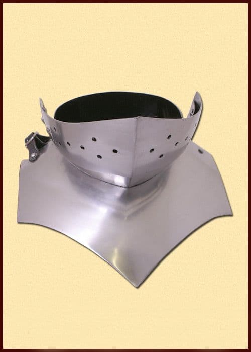 LARP Platemail - Gothic Gorget 1 6mm