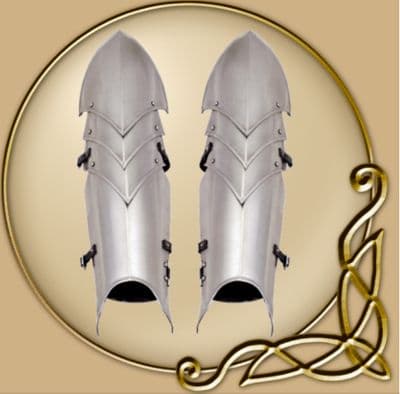 LARP Steel greaves 1 6mm