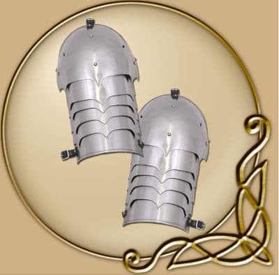 LARP Steel shoulder plates