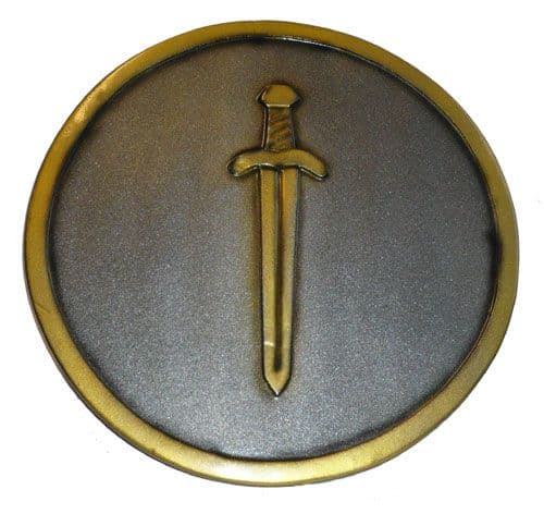 LARP Sword Round Shield