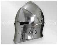 LARP Visored Barbuta Helmet
