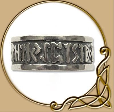 Silver Rune Ring