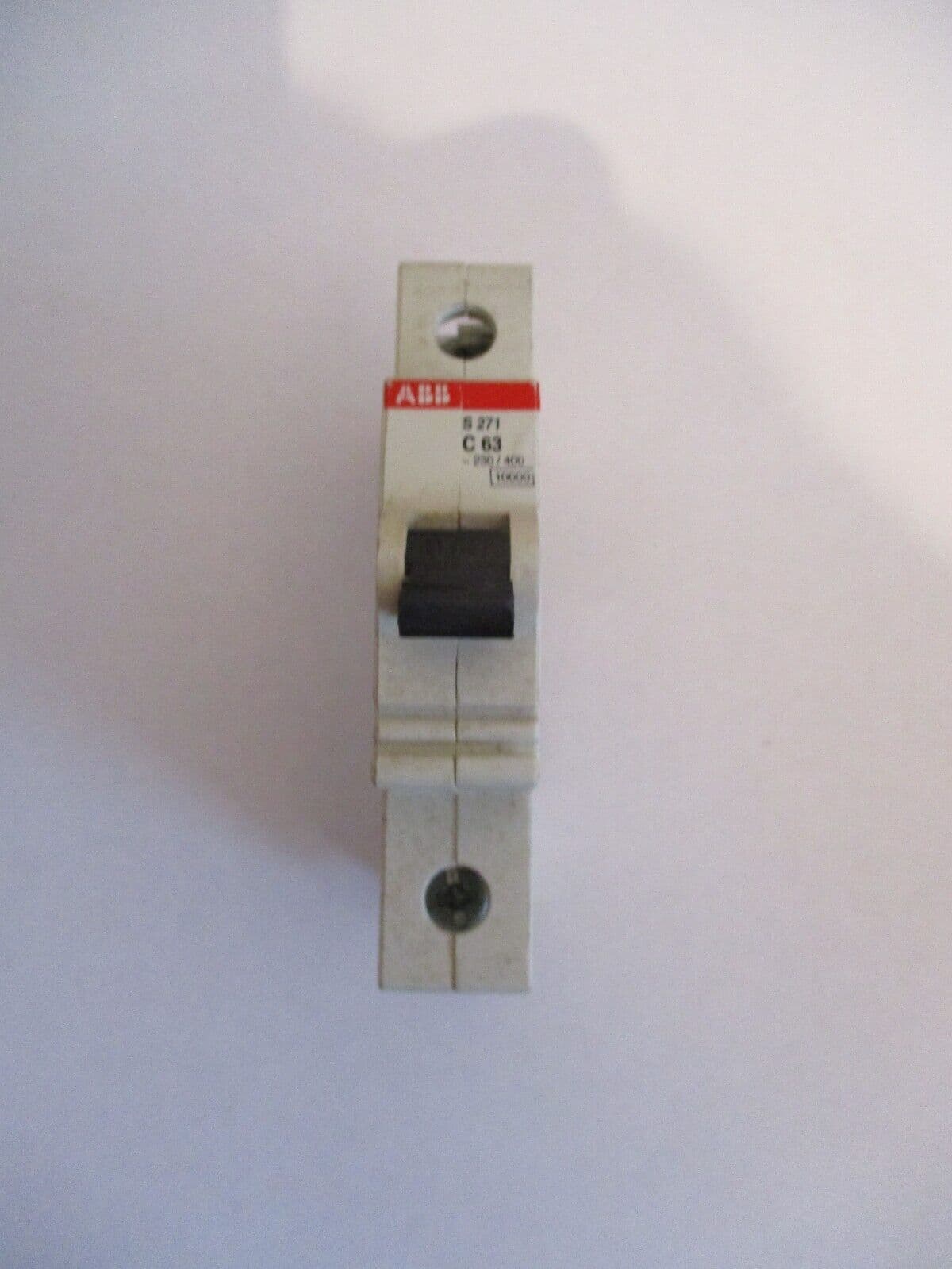 ABB S271 C63 63 AMP 10KA SINGLE POLE MCB CIRCUIT BREAKER