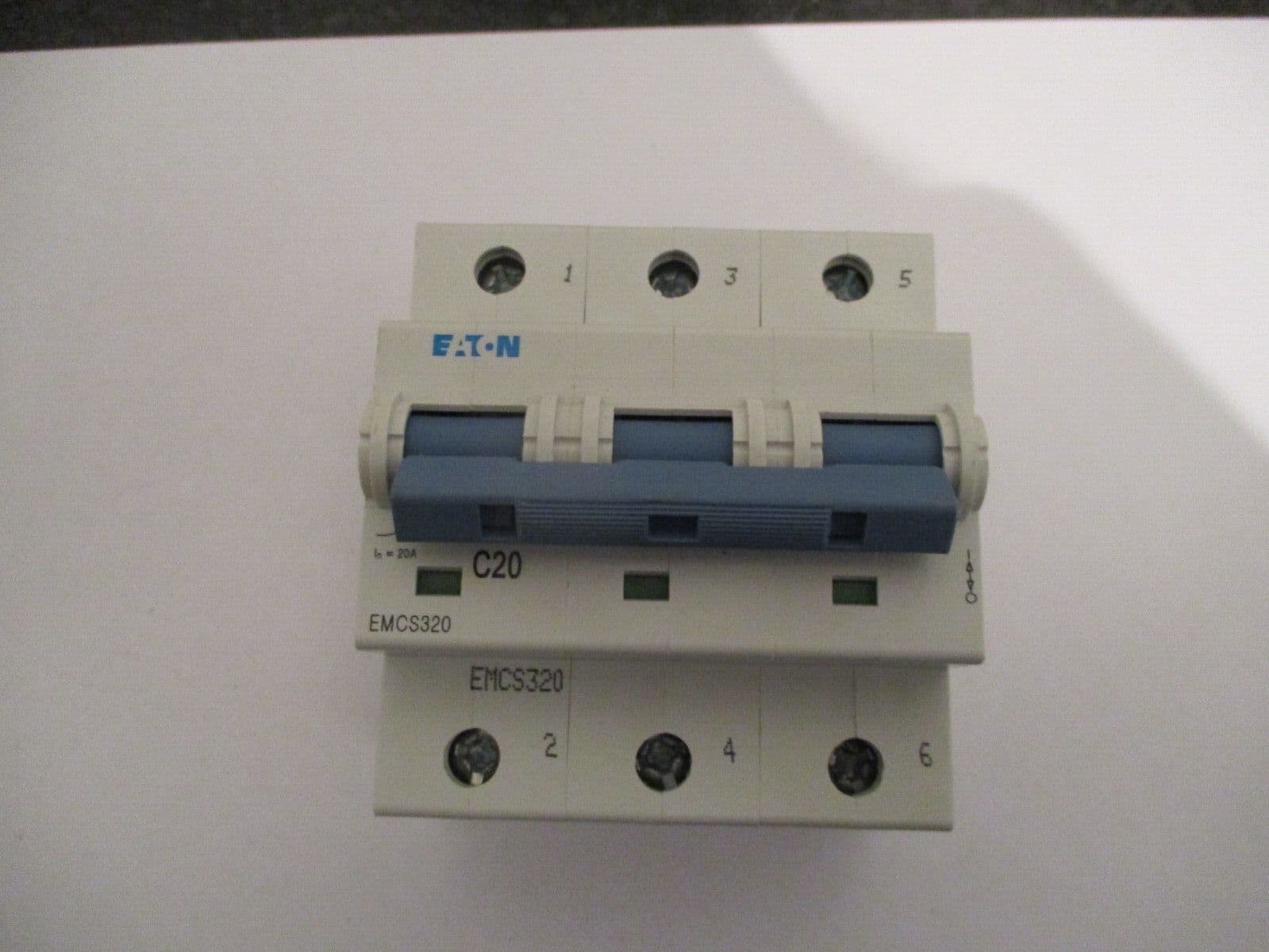 EATON C20 20 AMP EMCS320 20KA TRIPLE POLE MCB CIRCUIT BREAKER