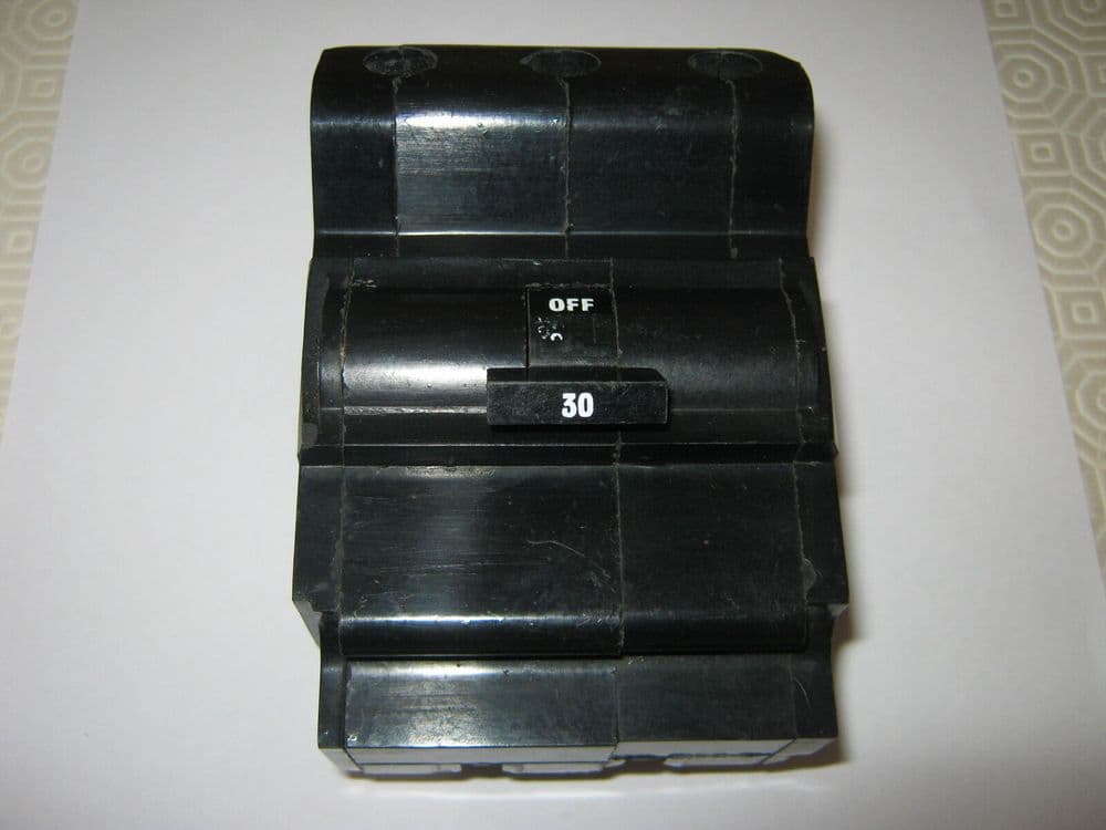 FEDERAL ELECTRIC 30 AMP NA-NI TRIPLE POLE MCB CIRCUIT BREAKER FPE 30 ...