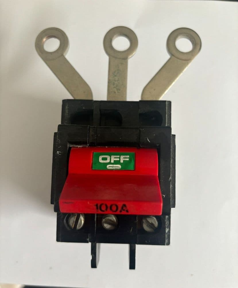 MEM MEMSHIELD 1 100 AMP 3 PHASE MAIN SWITCH DISCONNECTOR