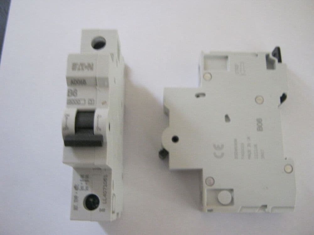 NEW EATON MEM AD06B B6 ALB106 B6 MCB CIRCUIT BREAKER ALB106/AD06B