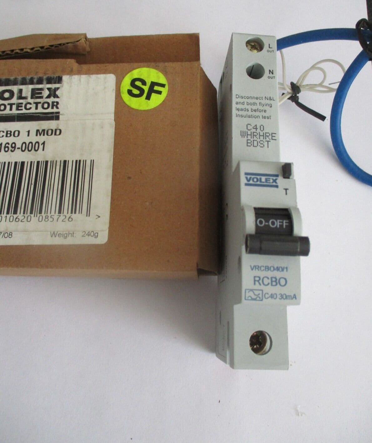 Rcbo Eaton ERBXH 16/1N/C/003 A RCBO 16A 1P+N 6kA C Curve 30mA
