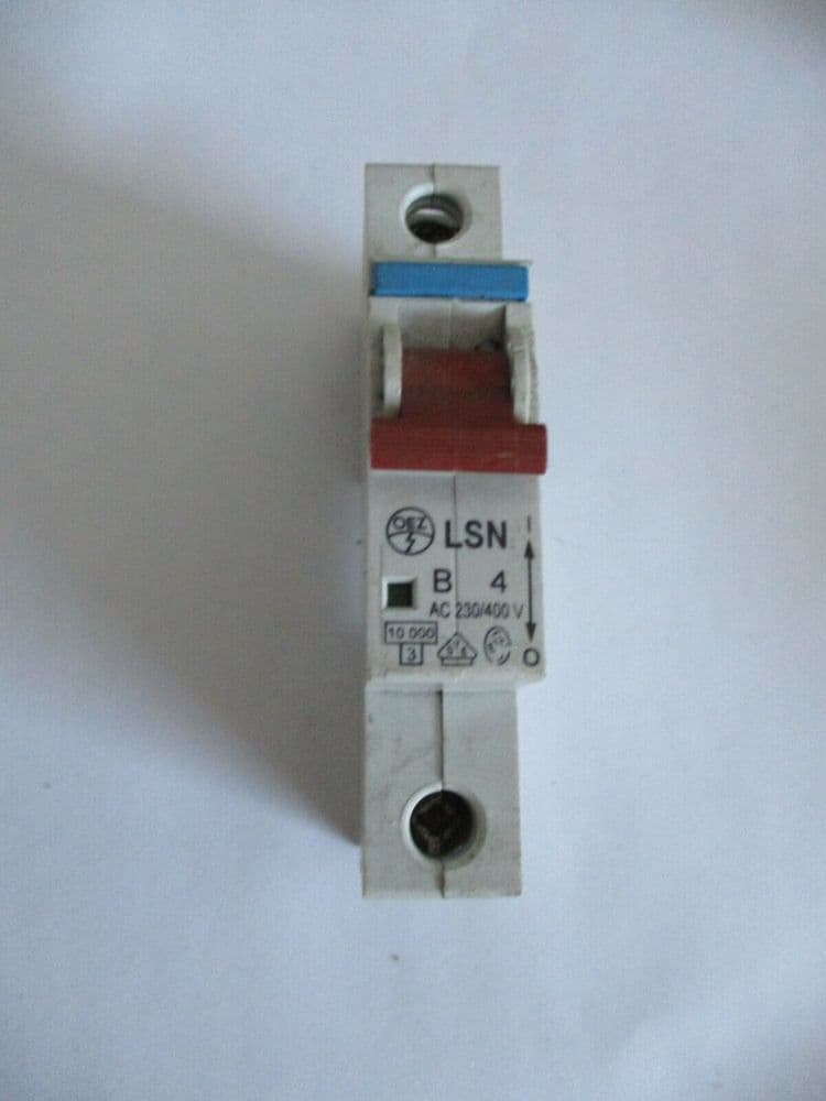 Oez Lsn B4 4 Amp 10ka Single Pole Mcb Circuit Breaker