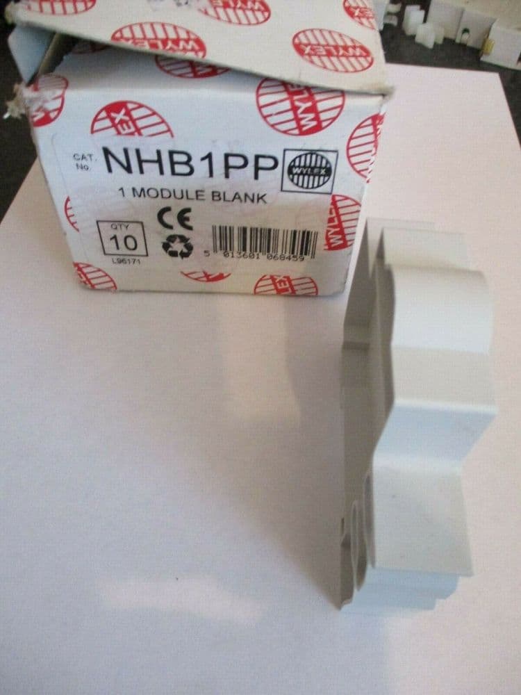 WYLEX NHB1PP SINGLE POLE BLANK MODULE