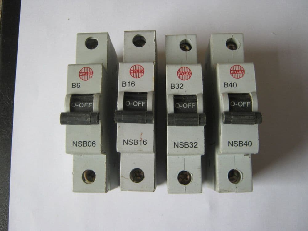 WYLEX NSB06 B6 NSB10 B10 NSB16 B16 NSB20 B20 NSB32 B32 NSB40 B40 SINGLE ...