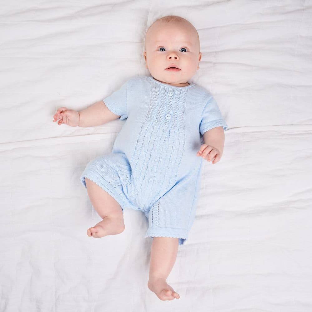 A1578 Baby knitted Romper