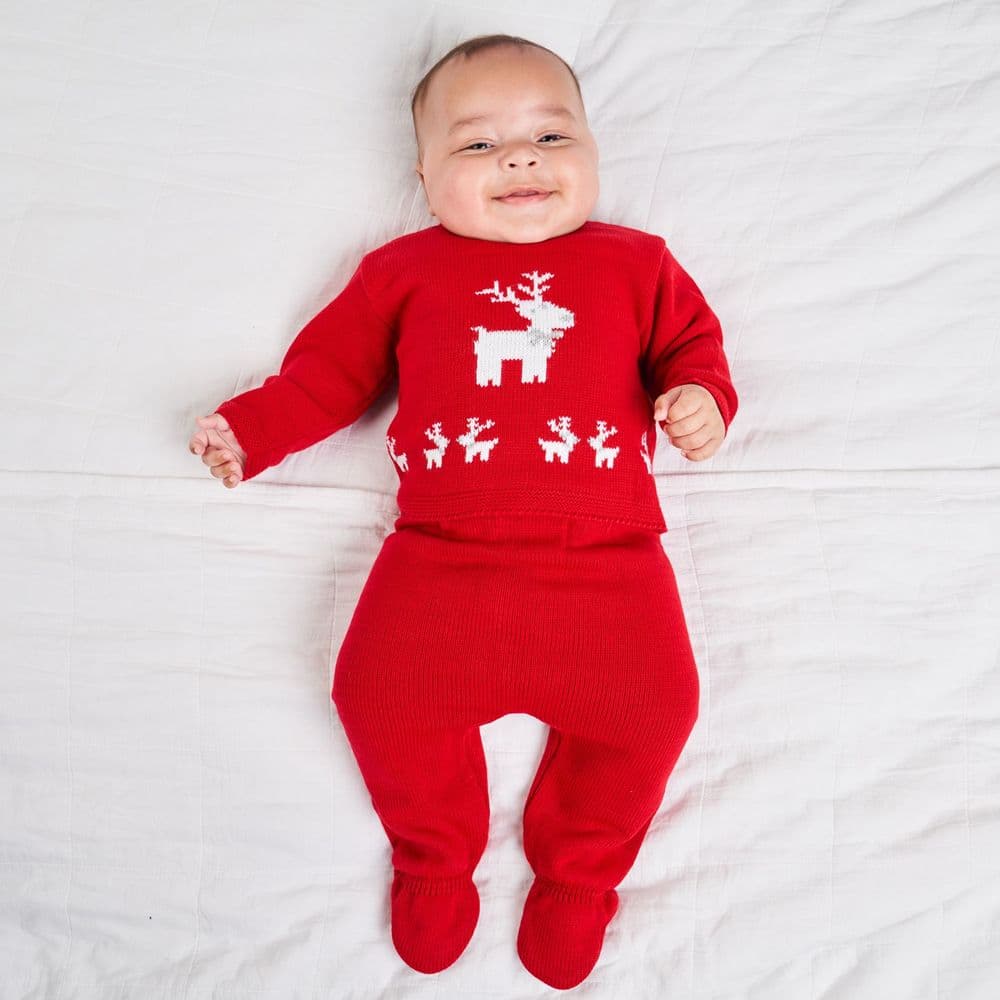 A4018 unisex Reindeer Top and Legging