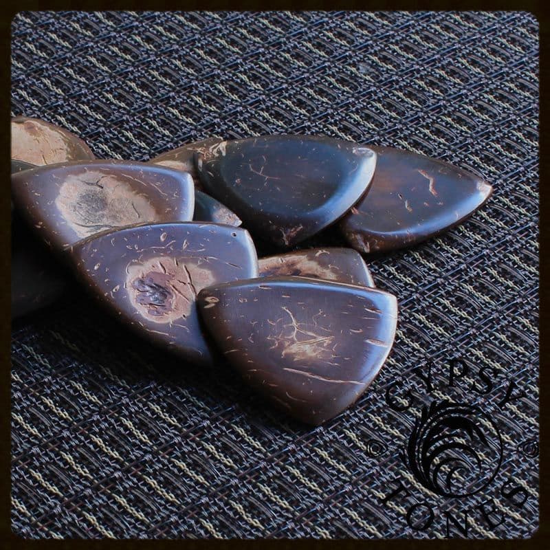Gypsy Tones - Coconut - 4 Guitar Picks | Timber Tones
