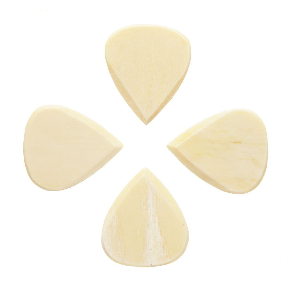 Jazz Tones - Bone - 4 Guitar Picks | Timber Tones