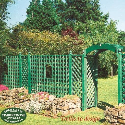 Garden Trellis | Timber Trellis for Garden Design
