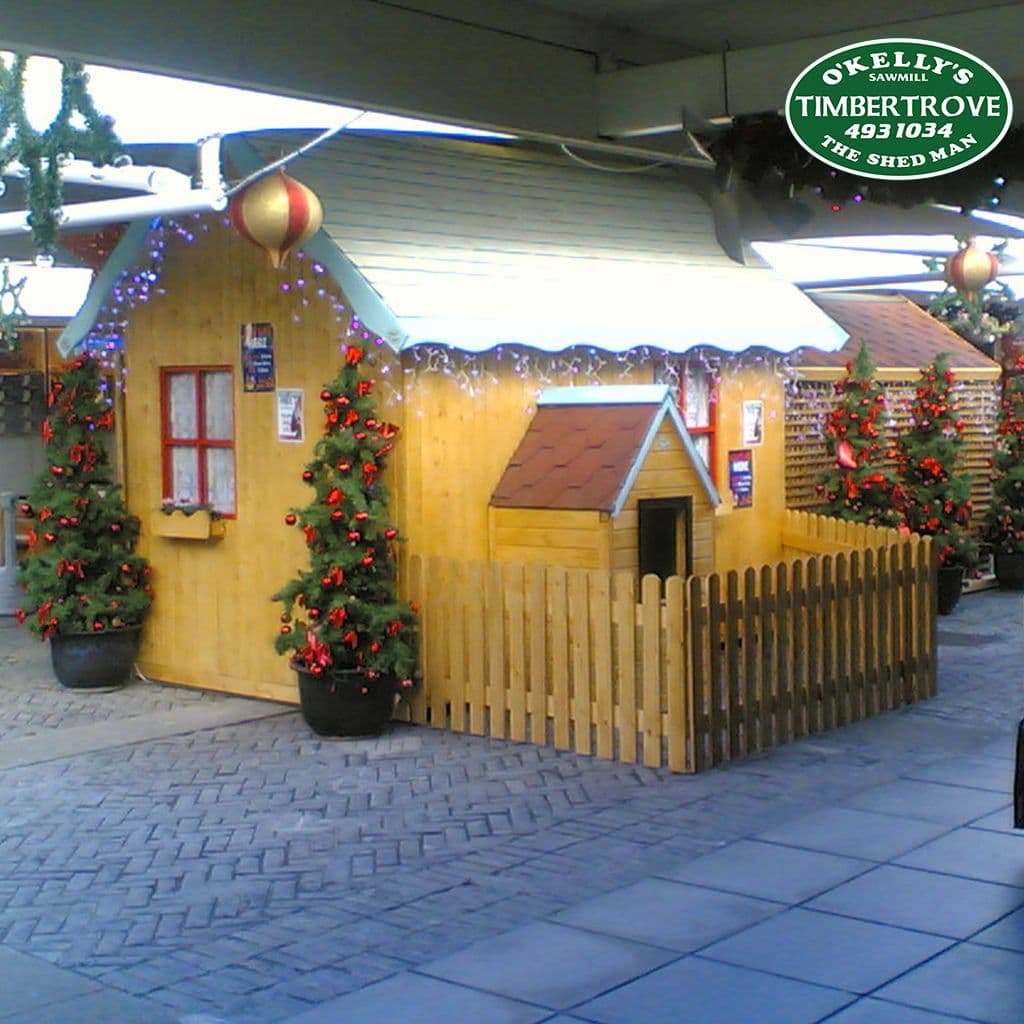 Landscape Timber Wooden Santas