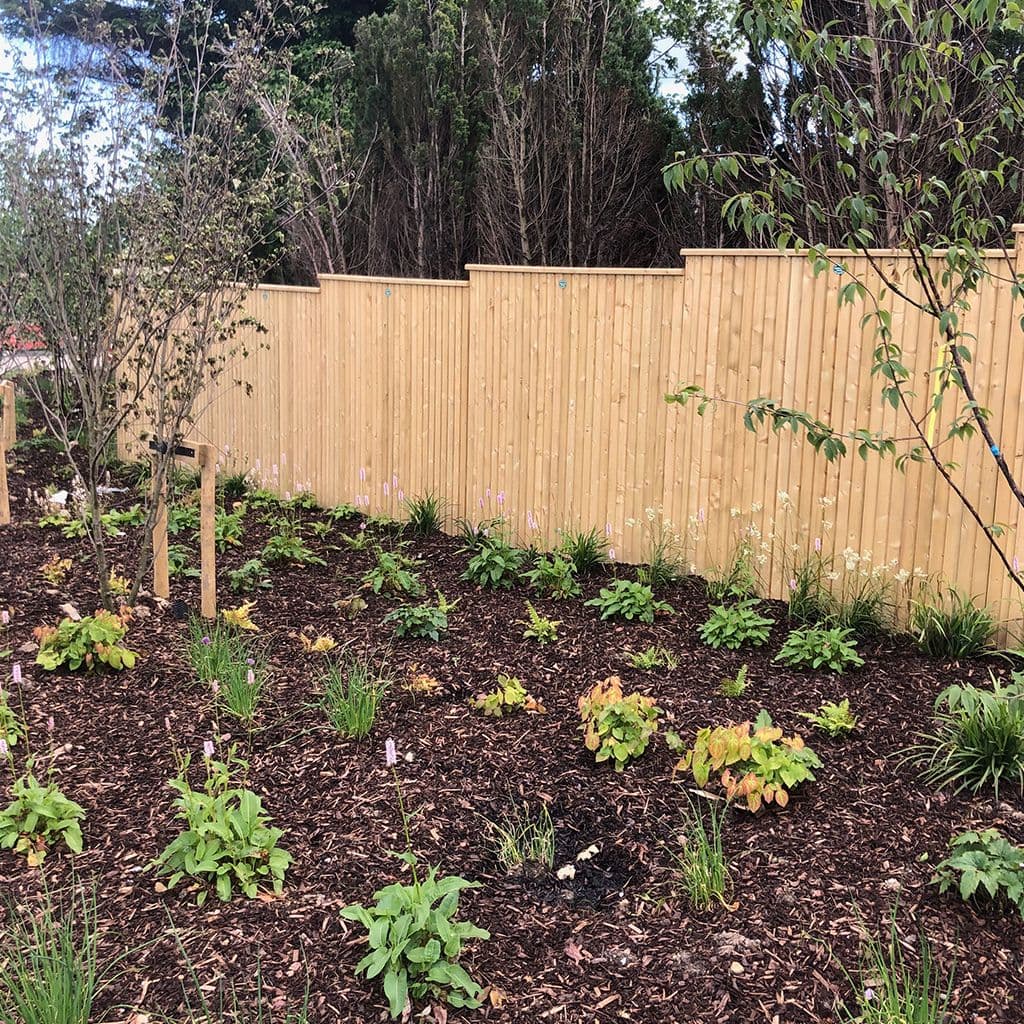 Timber Sloped Garden Design | Timber Garden Features