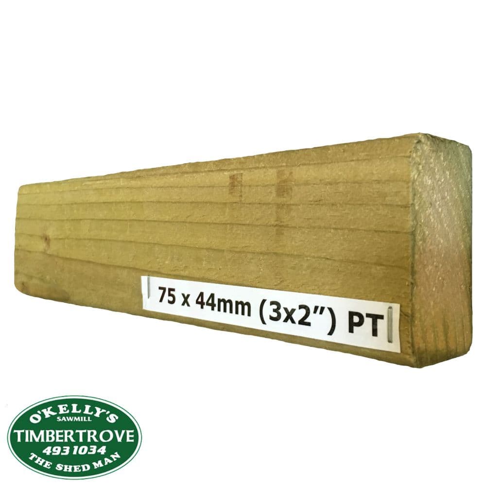 3x2 Timber | 3 inch Timber | 75 x 44mm