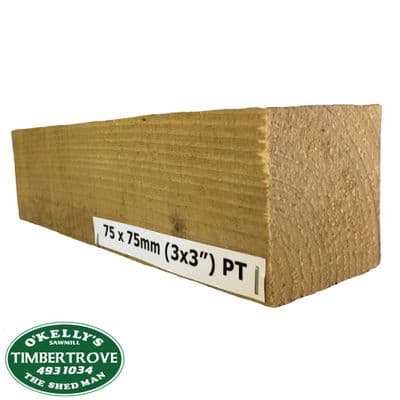 Rough Timber | Fence Posts | Sawn Treated Timber