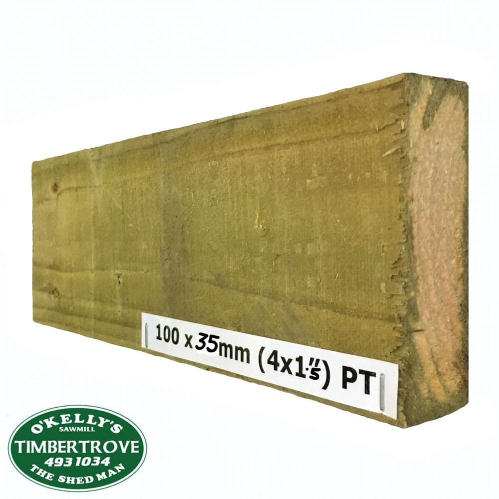 4 x 1.5 Treated Timber | 100 x 35mm Pressure Treated Timber