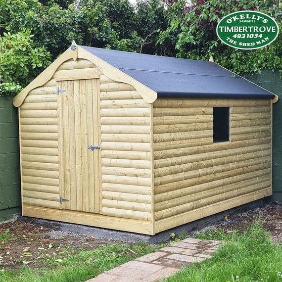 5x1 Log Effect Timber | Barrel Board Pine Timber