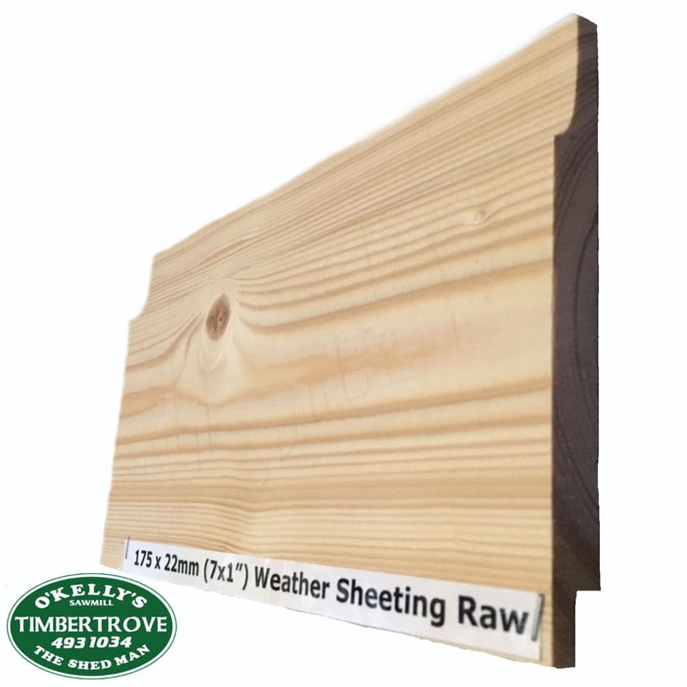 7 inch Shiplap Timber | Weather Sheeting Timber