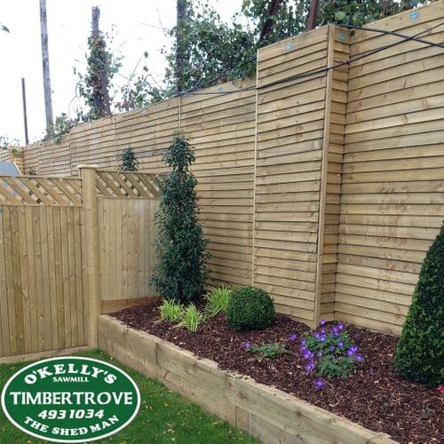 Heavy Overlap Fencing Panel