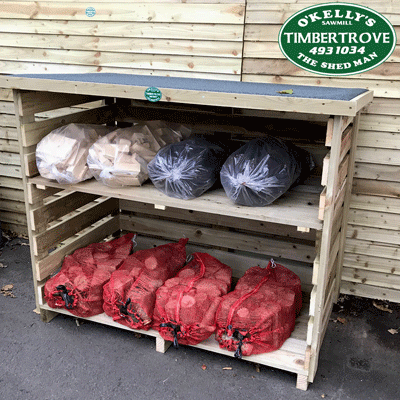 Log Storage Outdoor | Firewood Log Store