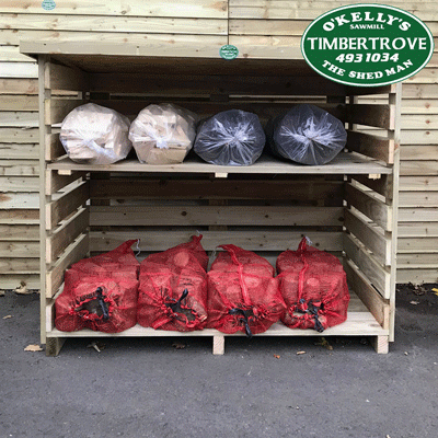 Log Storage Outdoor | Firewood Log Store