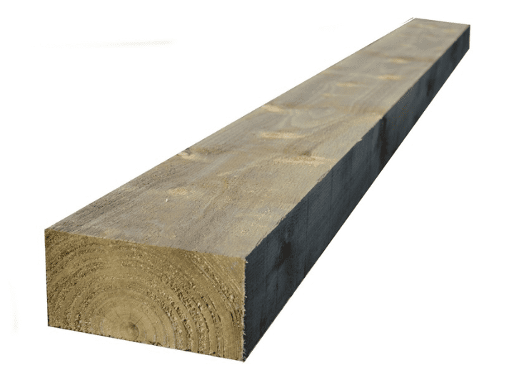 Timber Sleeper | 8x4 Railway Sleeper | 2.4m Sleeper Treated