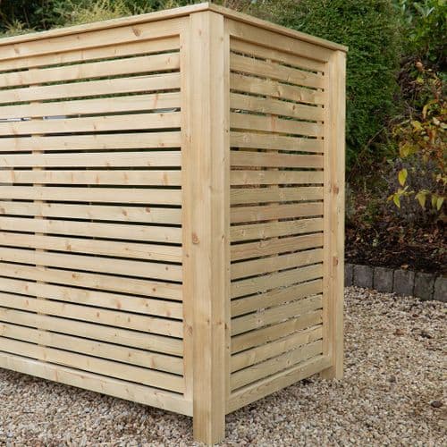 Slatted Wheelie Bin Screen | Wheelie Bin Storage Solution