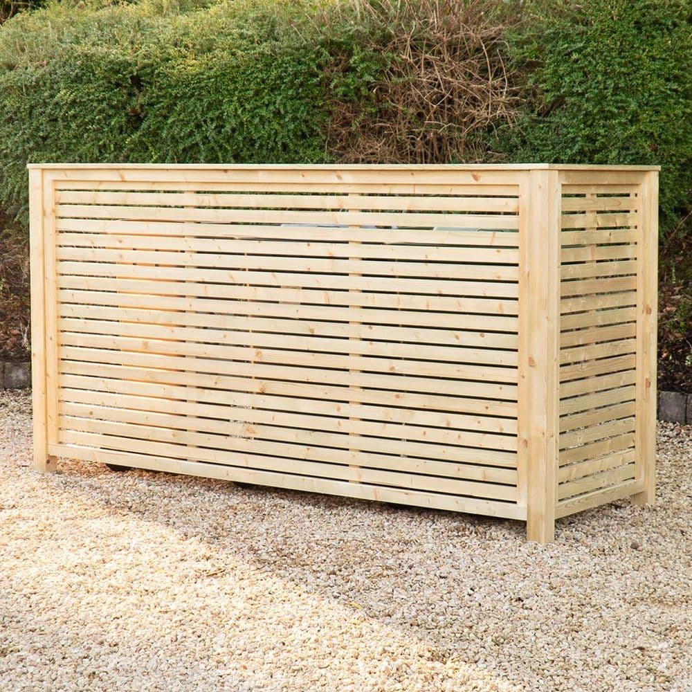Slatted Wheelie Bin Screen | Wheelie Bin Storage Solution