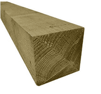 8 x 8 Post | 200mm Treated Timber Post | 8 inch Square Gate Post