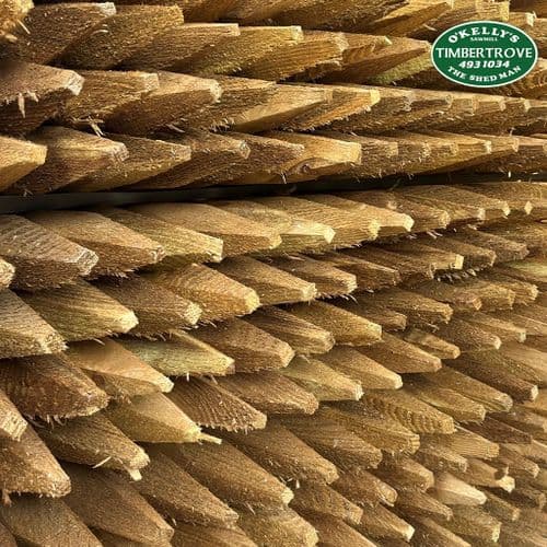 Tree Stakes | Round Timber Posts