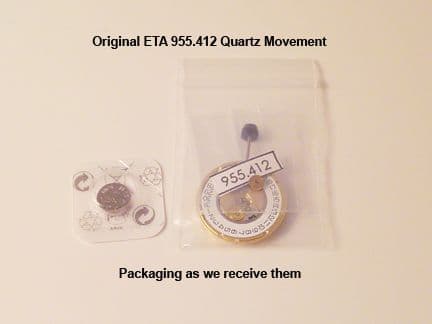 ETA 955412 Blue Electric Movement | Watch Hands | Watch Straps and ...