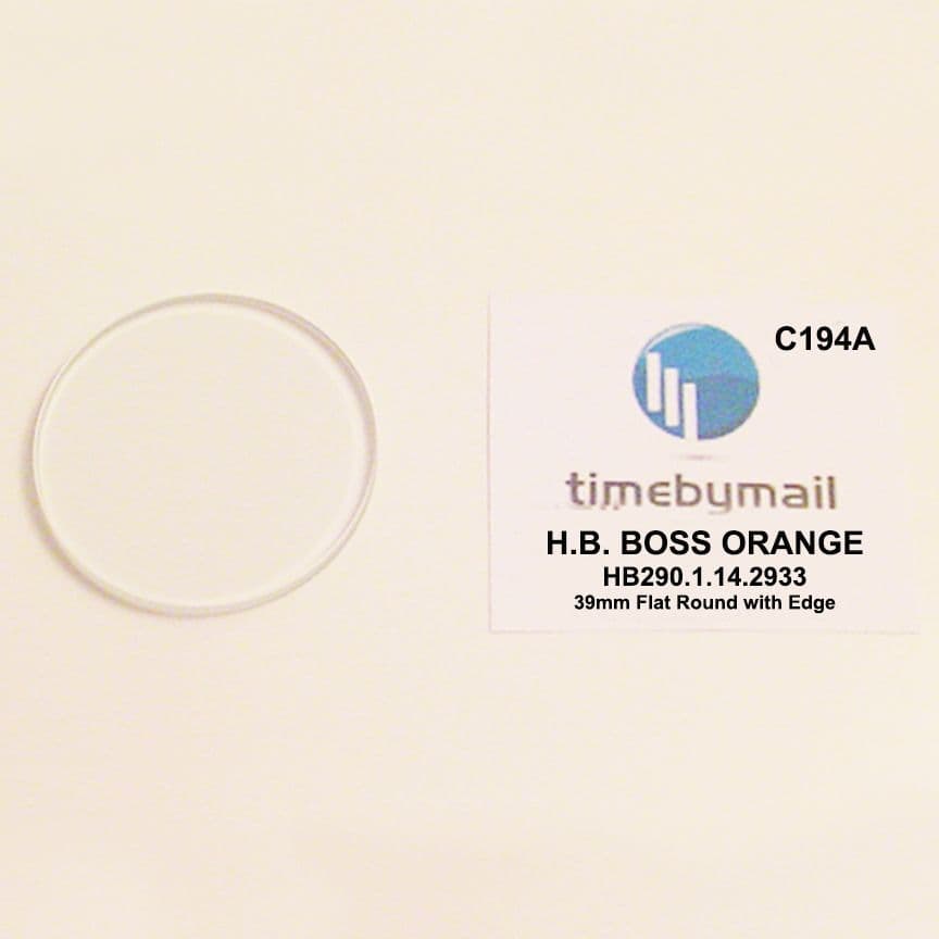 For HUGO BOSS HB290 1 14 2933 ORANGE Watch Glass Crystal 39mm Spare Part
